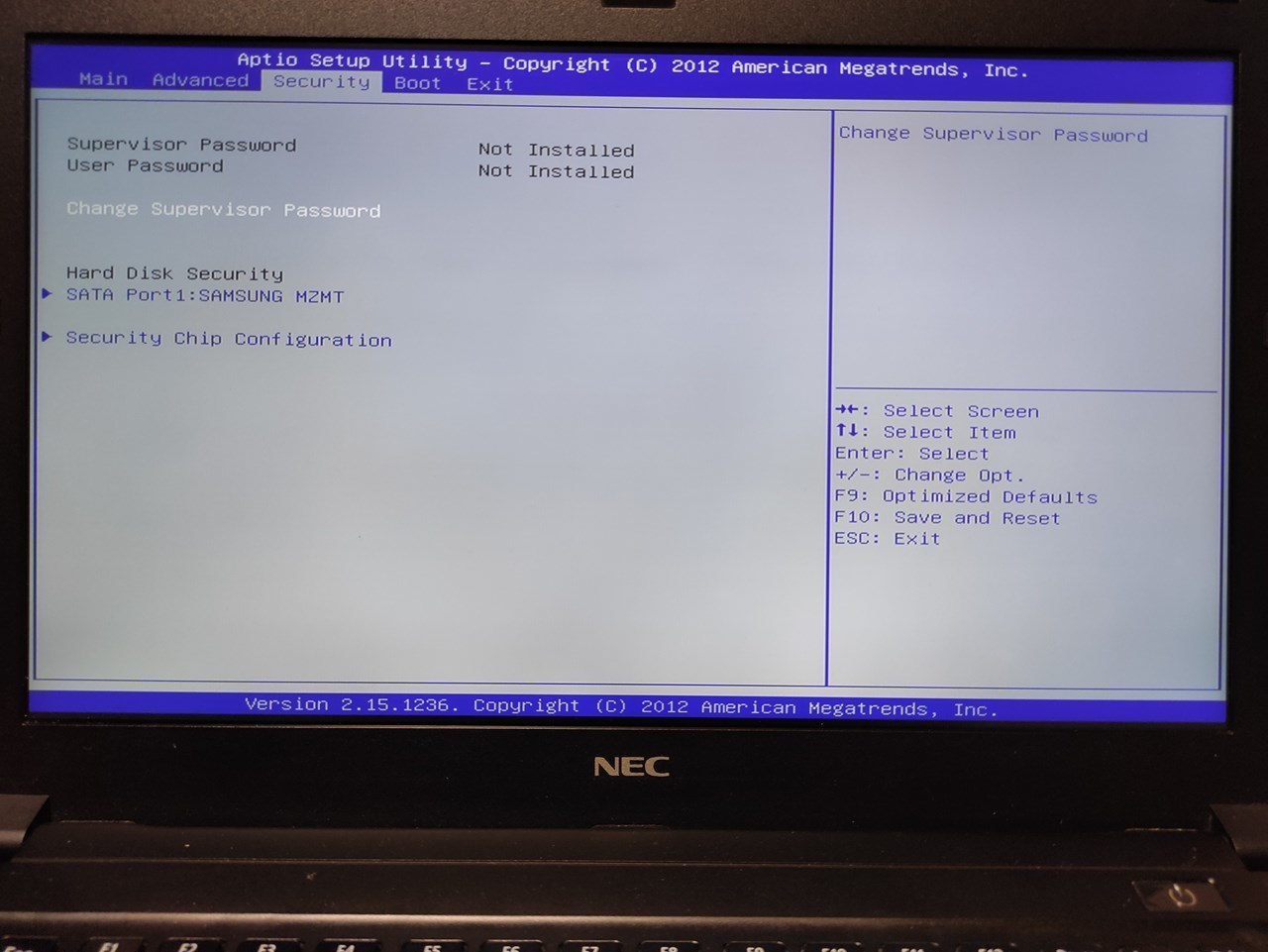 NEC PC-VJ16TGSDHのパスワードロックを解除してみた!?: 気ままにデジタル生活